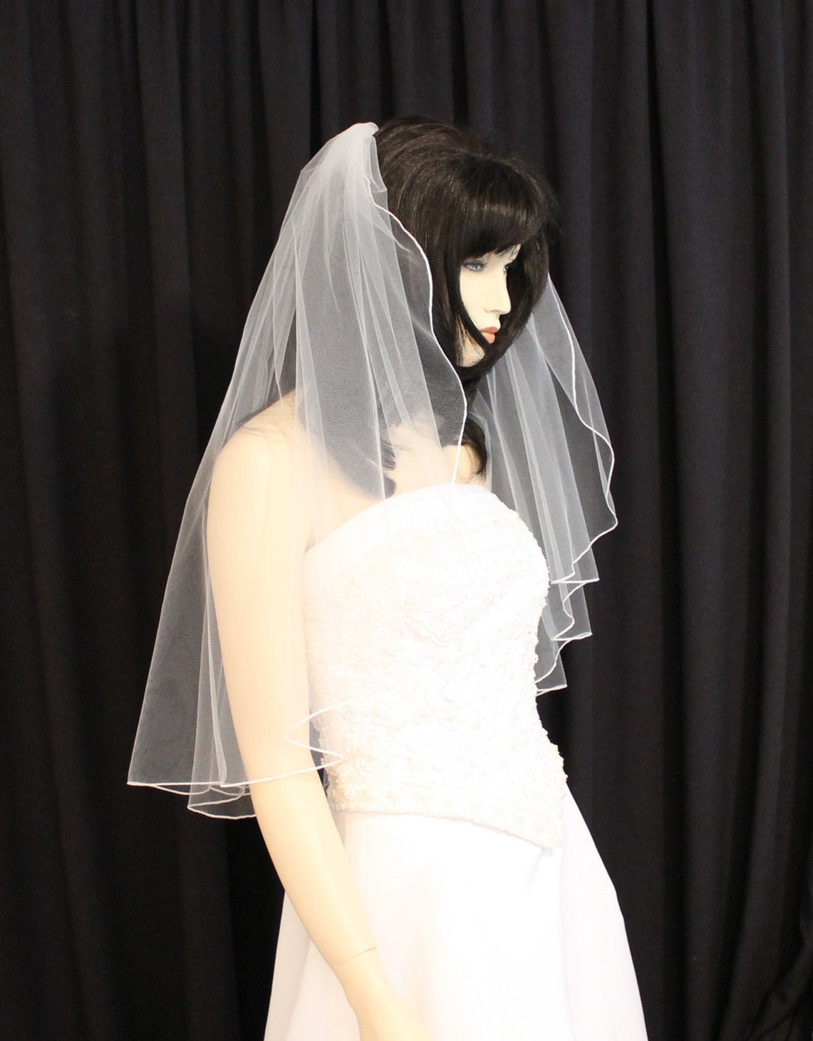 PDF Digital Pattern Instant Download for Cascade/waterfall WEDDING VEIL ...