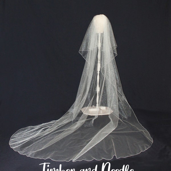 Chapel Length Veil - Etsy