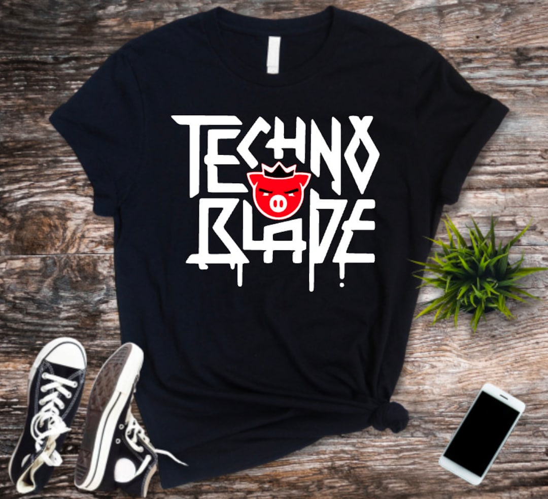 Technoblade W/ Red Pig - Etsy
