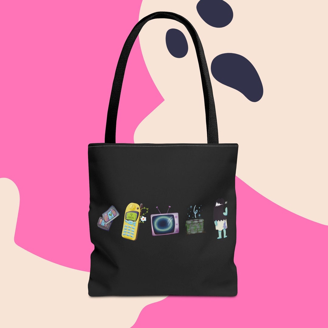 Scary Movie Tote Bag, Horror Movie Bag, Trick or Treating Bag, Movie ...