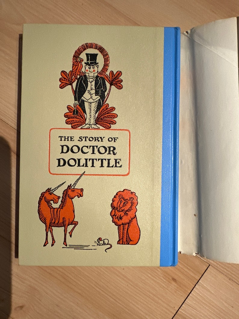 The Story of Doctor Dolittle - Etsy