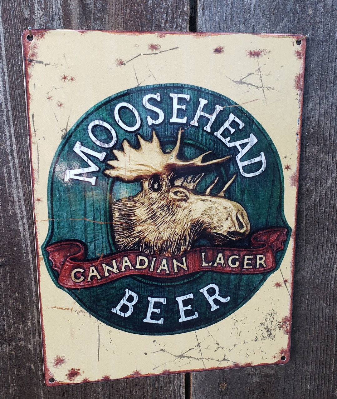 Vintage Moosehead Beer Ad Metal Sign Bar Man Cave Decor Reproduction - Etsy