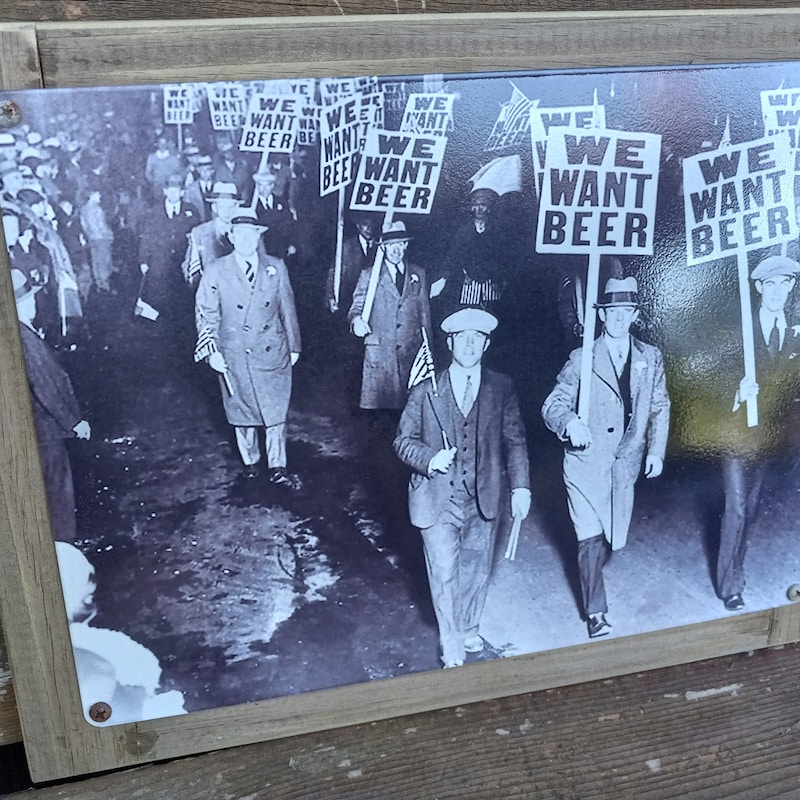 Prohibition Era Sign - Etsy