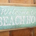 Beach House Metal Sign on Reclaimed Wood Frame FREE SHIPPING - Etsy