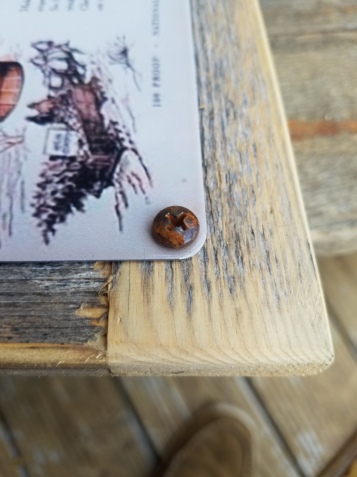 Moosehead Beer Metal Sign Barn Wood Frame Bar Decor Man Babe Cave - Etsy