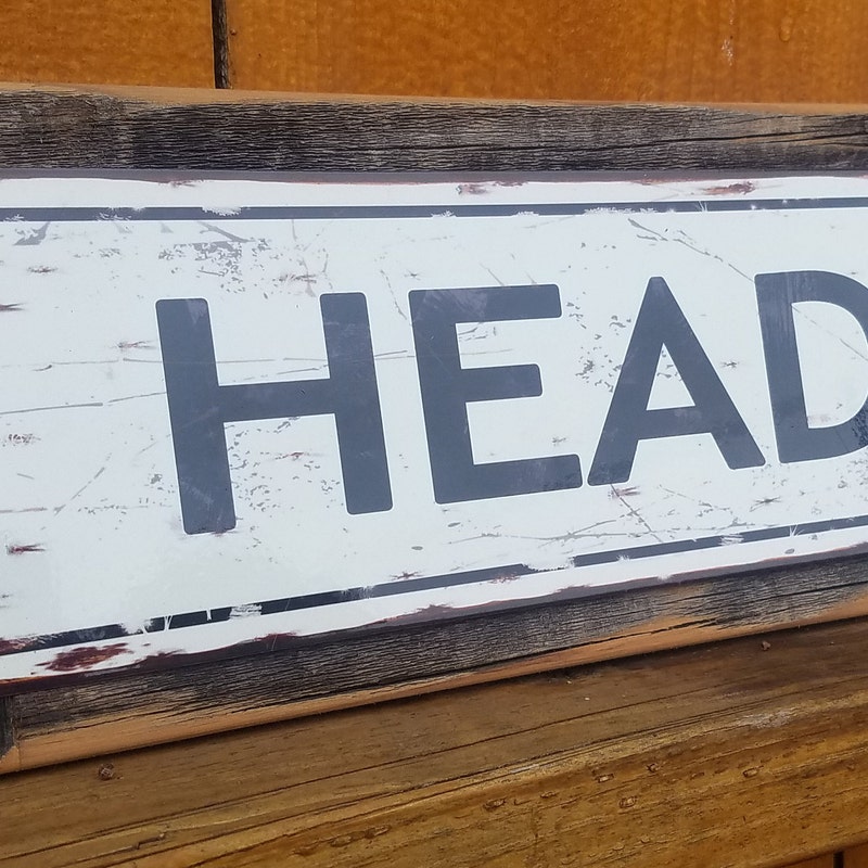Mind Your Head Sign - Etsy