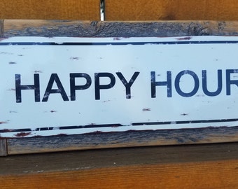 Happy Hour Sign | Etsy
