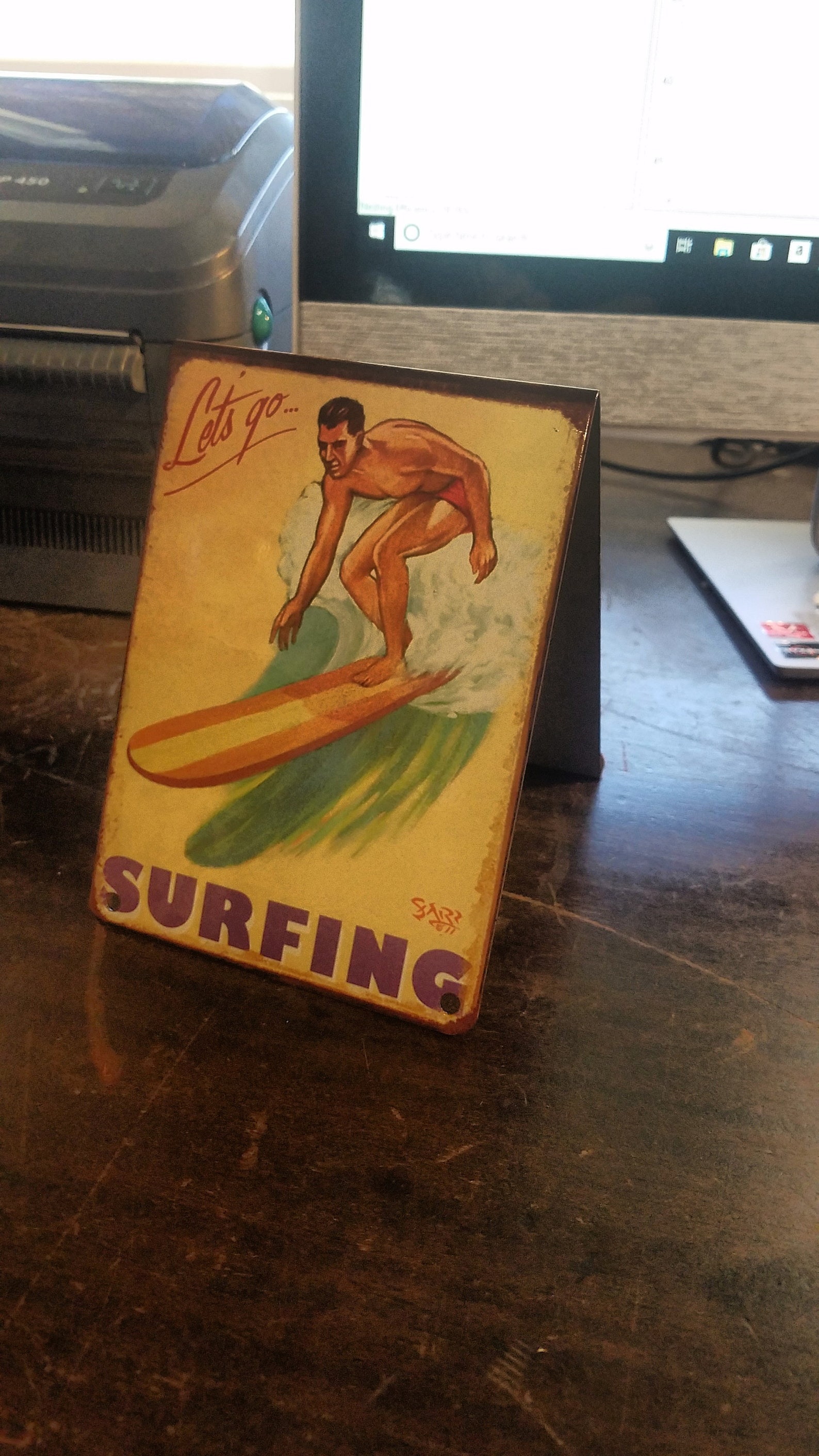 Hawaiian Surfing Metal Phone and Tablet Stand-free SHIPPING - Etsy