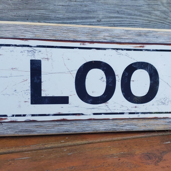 Loo Sign - Etsy