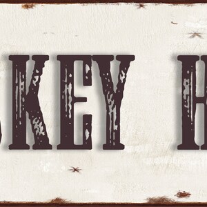 Whiskey Helps Metal Sign Reclaimed Wood Frame FREE SHIPPING Bar Decor ...