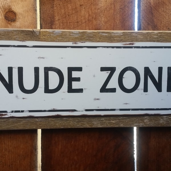 No Nude Sign - Etsy
