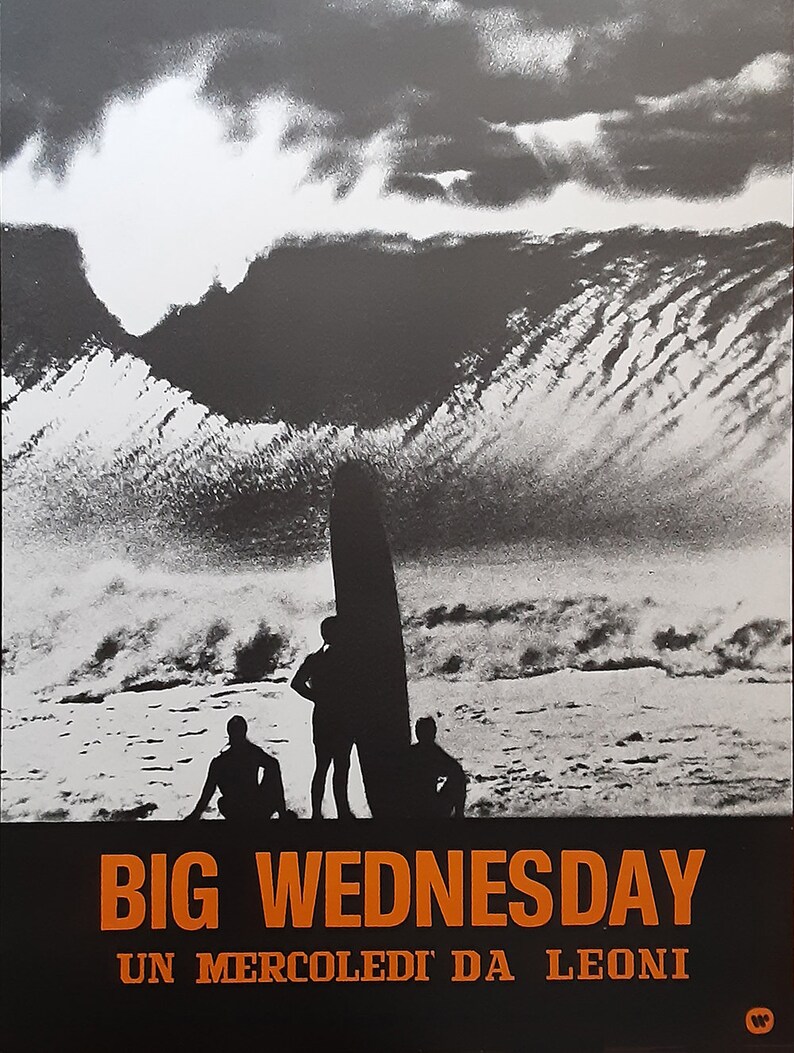 Vintage Big Wednesday Movie Poster Metal Sign Beach Decor Wall Hanging ...