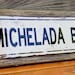 Michelada Bar Metal Street Sign Reclaimed Wood Frame FREE SHIPPING - Etsy