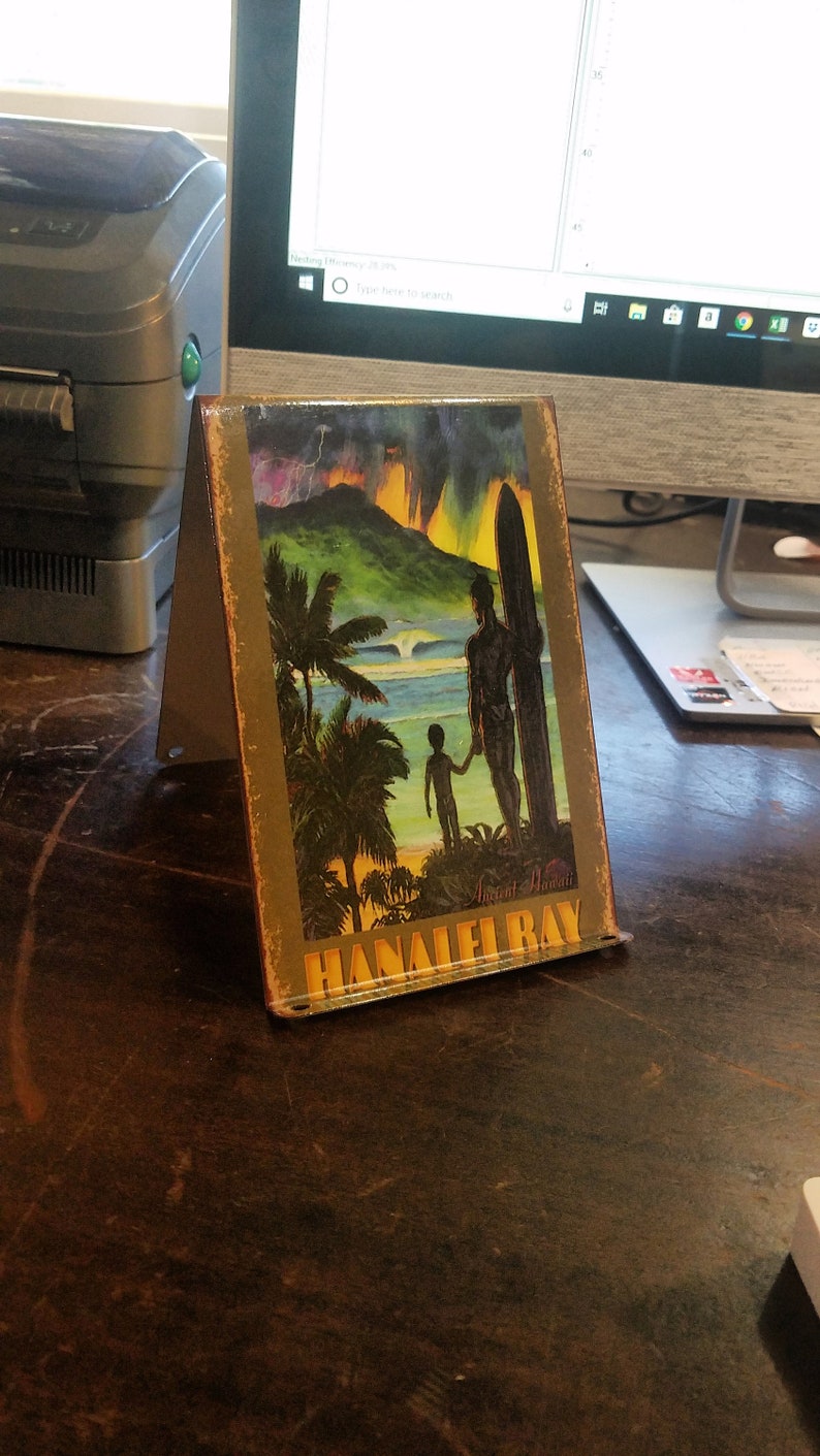Hawaiian Surfing Metal Phone and Tablet Stand-free SHIPPING - Etsy