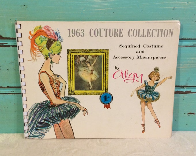 Vintage 1963 Algy Dance Costume Catalog, Sequined Costumes, Mid Century ...