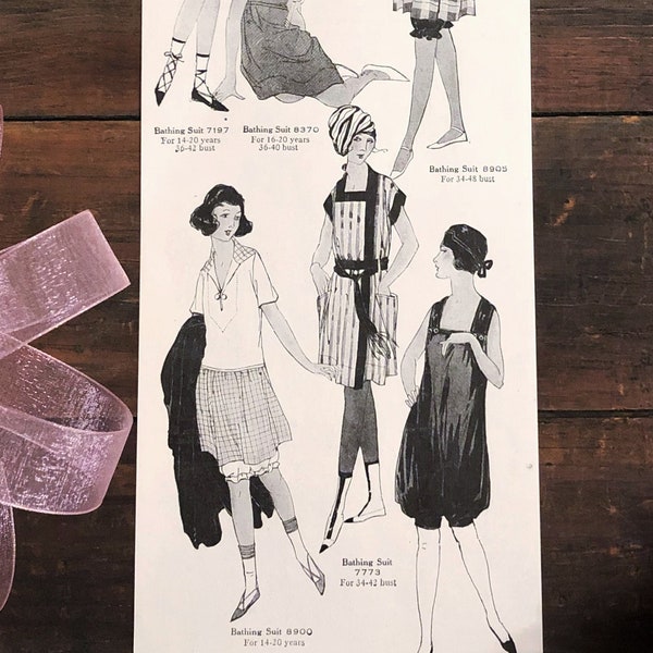 Flapper Bathing Suit - Etsy