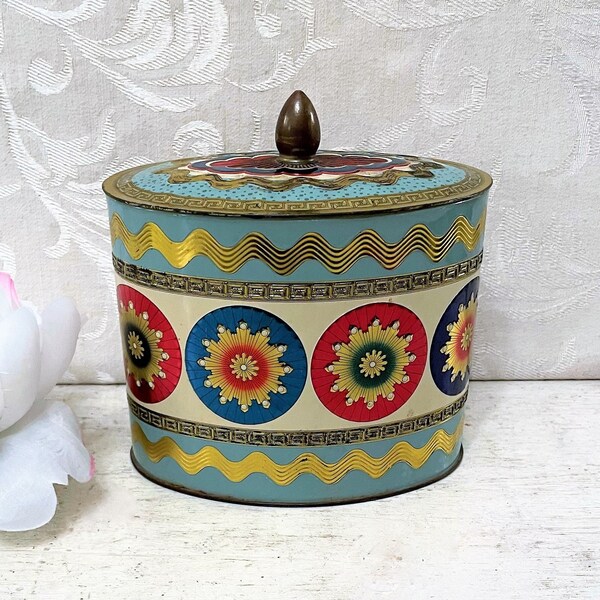 Vintage Candy Tin - Etsy