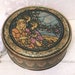 Large Beautiful Antique Tin Box Young Women Flowers in Hair - Etsy