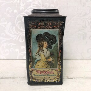 Shabby Duchess of Devonshire Georgiana Cavendish Antique Tin Chateau ...