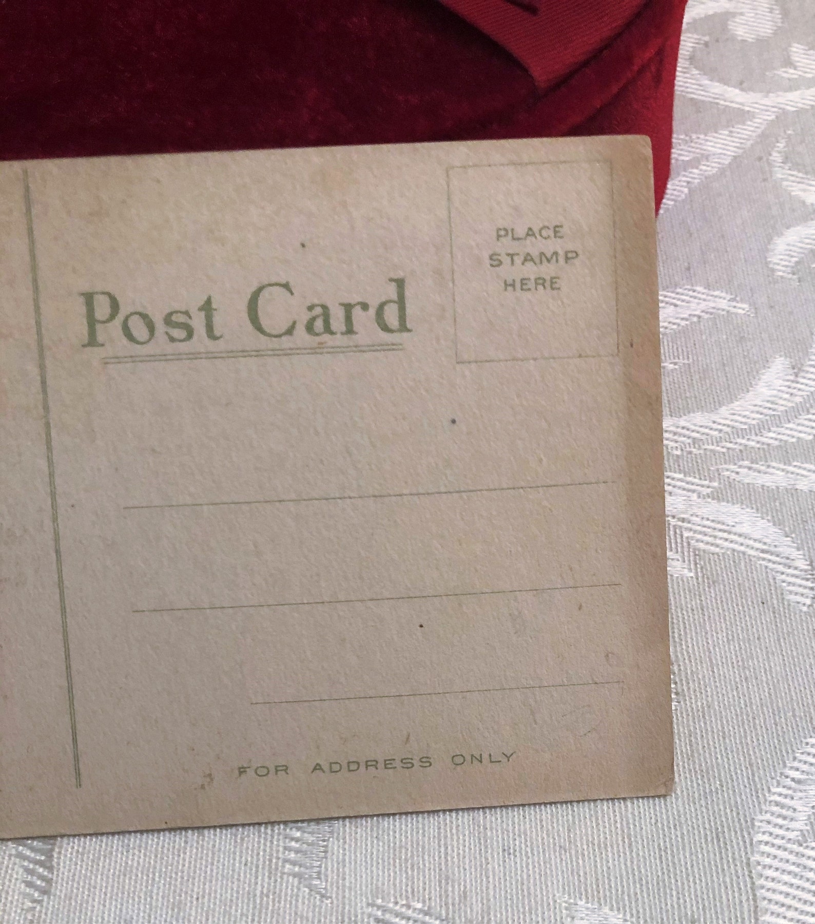 Antique Flapper Girl Postcard C 1920s Pretty Lady W Purple - Etsy