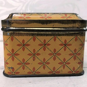 Rare Antique Medieval Feast Tin Red Jester Middle Ages Vintage Antique ...