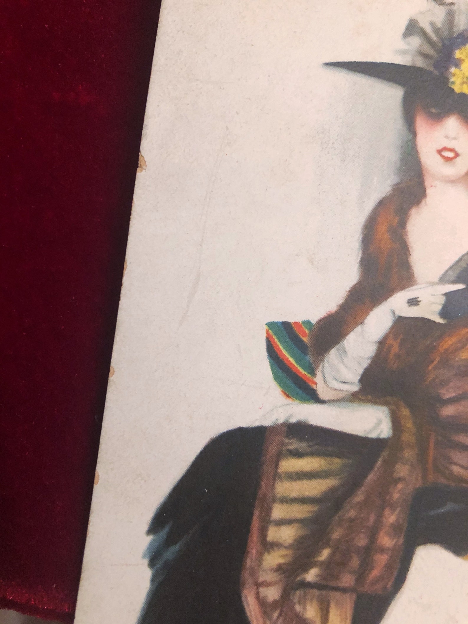 Unusual Glamour Girl Postcard C 1920s Fashionable Pretty - Etsy