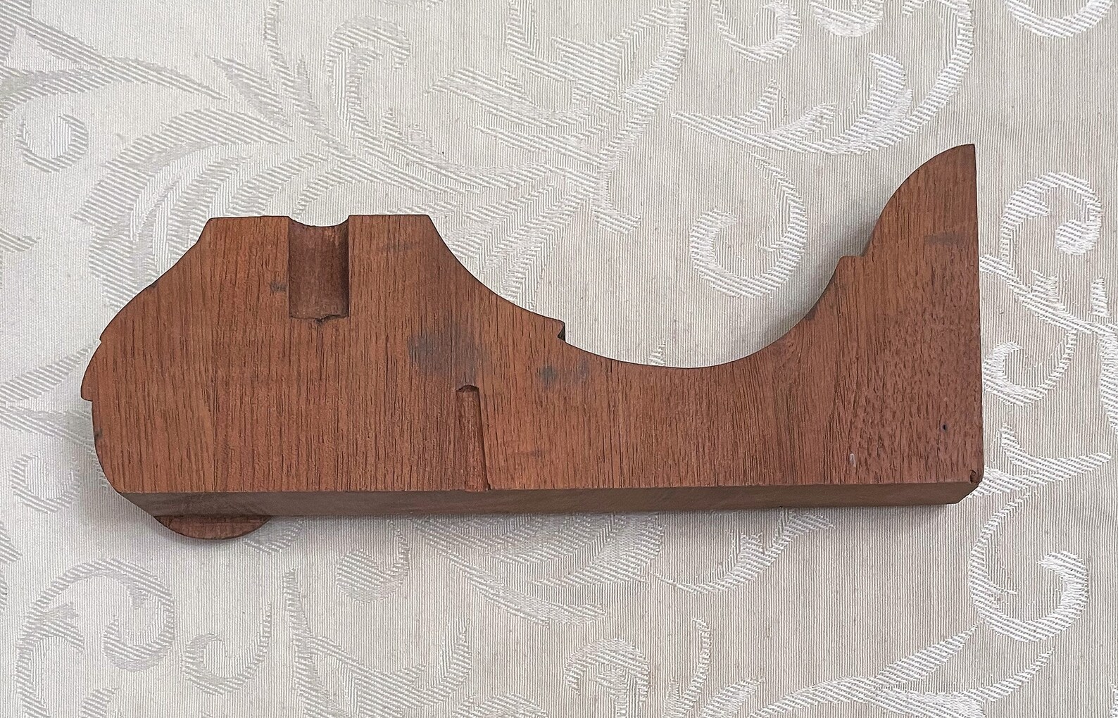 Antique Wood Scroll Piece Thick & Sturdy Partial Wooden - Etsy