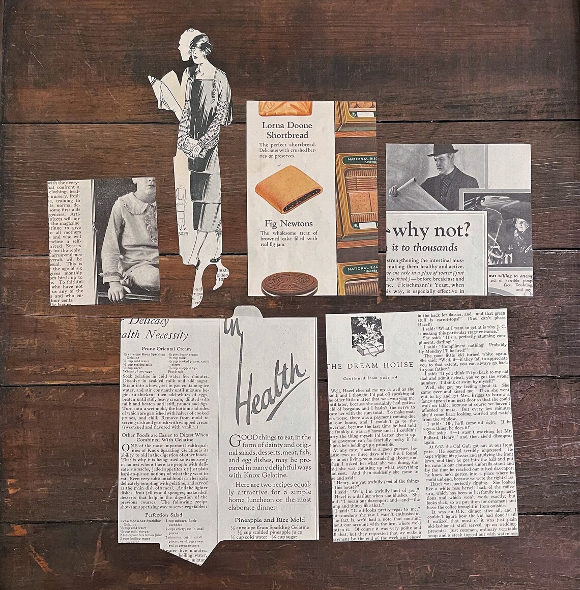 6 Vintage C 1920s Housework Flapper Magazine Illustrations - Etsy