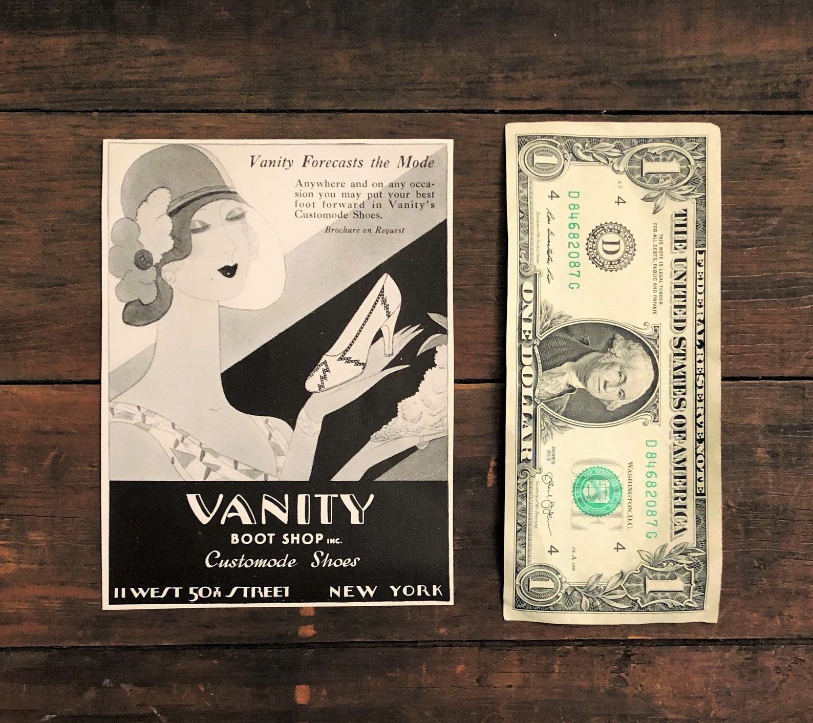 Beautiful 1920s Flapper Antique Magazine Ad Pretty Lady Art Deco ...