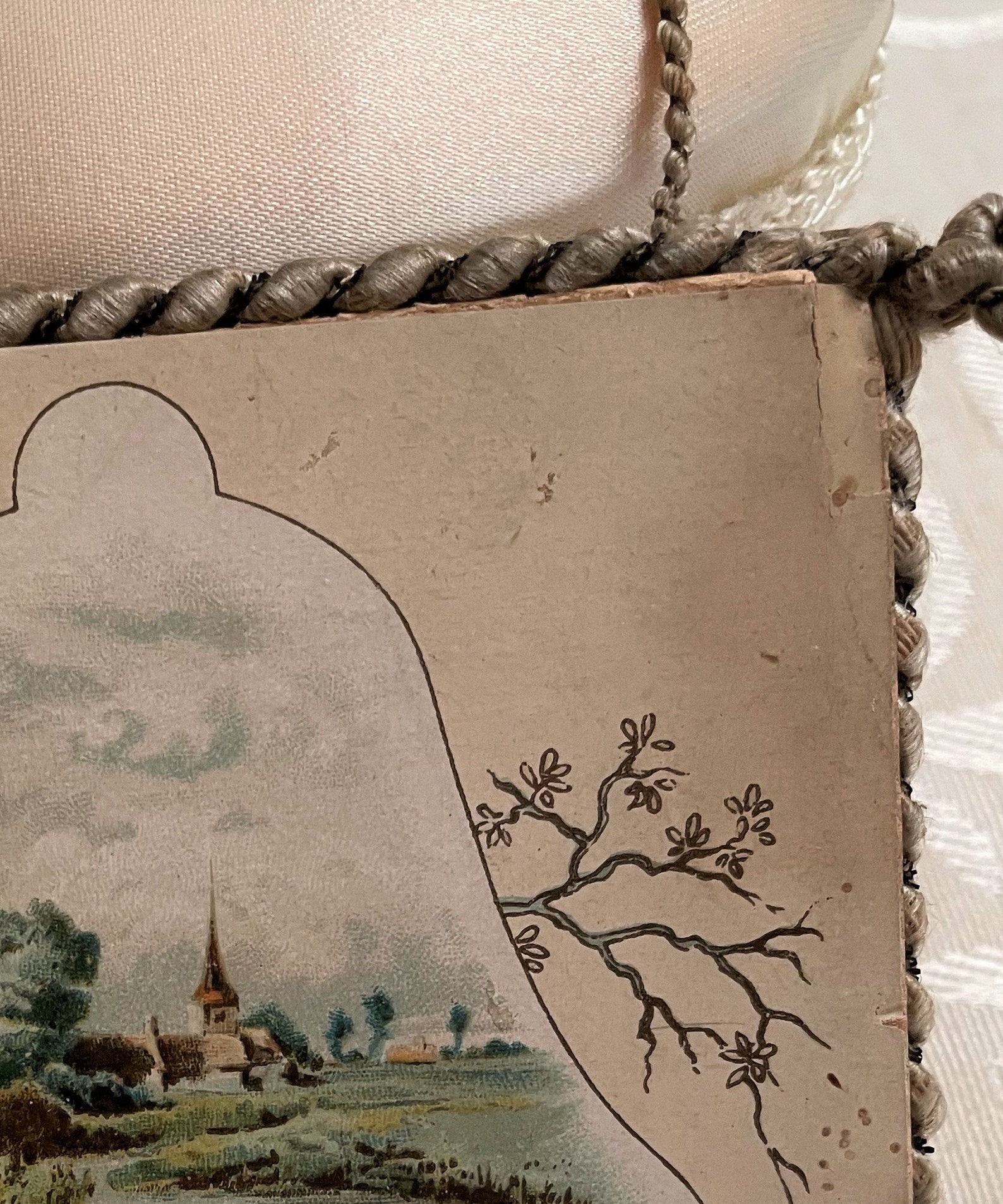 Antique Victorian Era New Years Paper Ornament Bell Shape W - Etsy