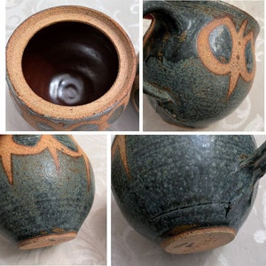 Beautiful Vintage Art Pottery Sugar Creamer Set LID MISSING Rosene ...