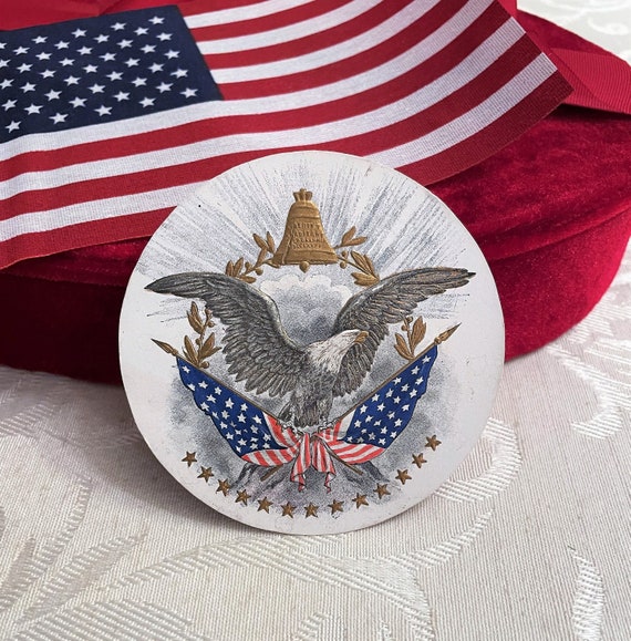 Vintage Patriotic Eagle