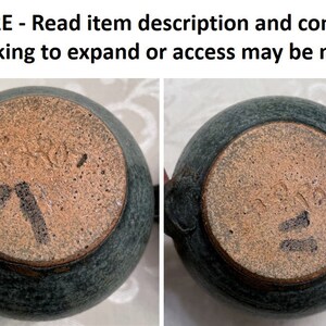 Beautiful Vintage Art Pottery Sugar Creamer Set LID MISSING Rosene ...