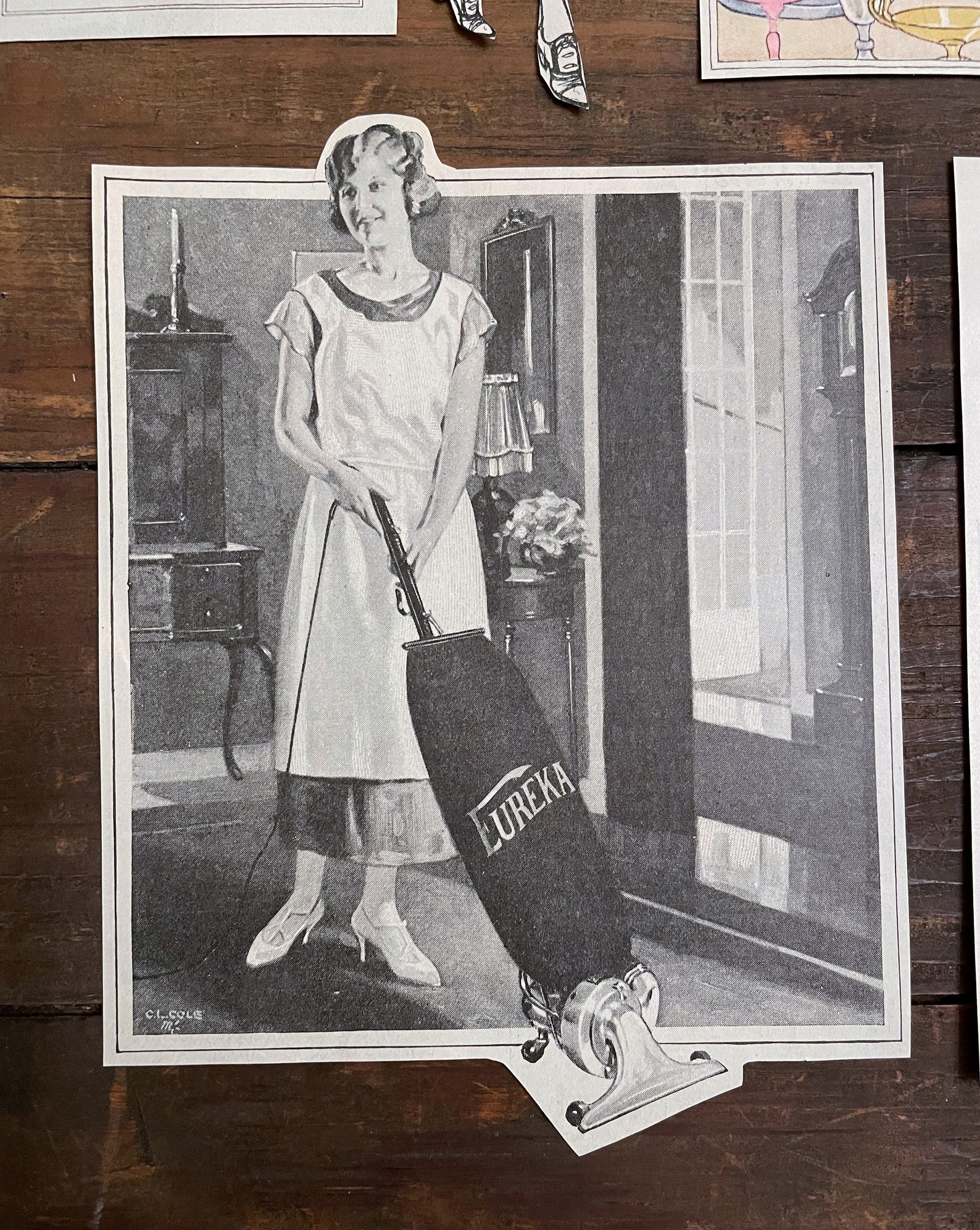 6 Vintage C 1920s Housework Flapper Magazine Illustrations - Etsy