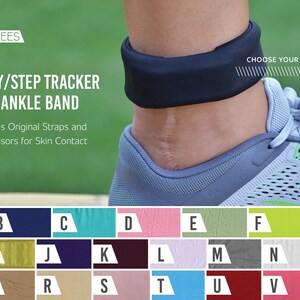 Solid Color Activity/step Tracker 100% Cotton Ankle Band - Etsy