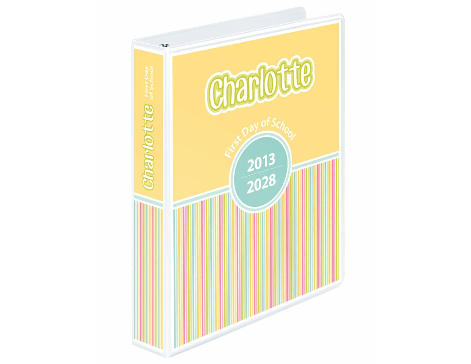 School Memories Keepsake Book | Personalized Scrapbook Pages | First ...