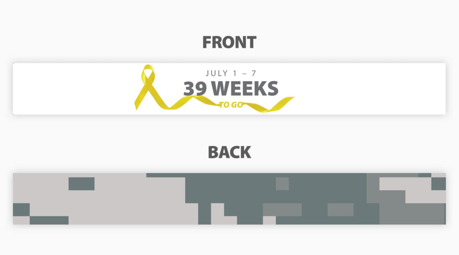 Custom Military Deployment Weekly Countdown Paper Chain - Etsy