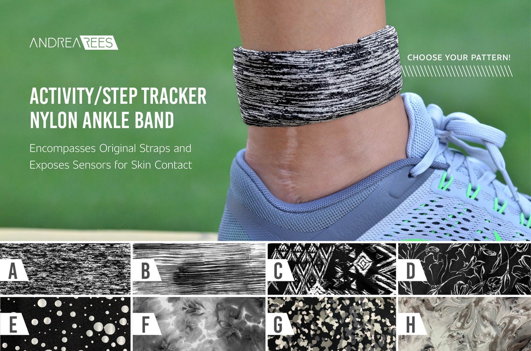 Activity/step Tracker Nylon Ankle Band Encompasses Original - Etsy