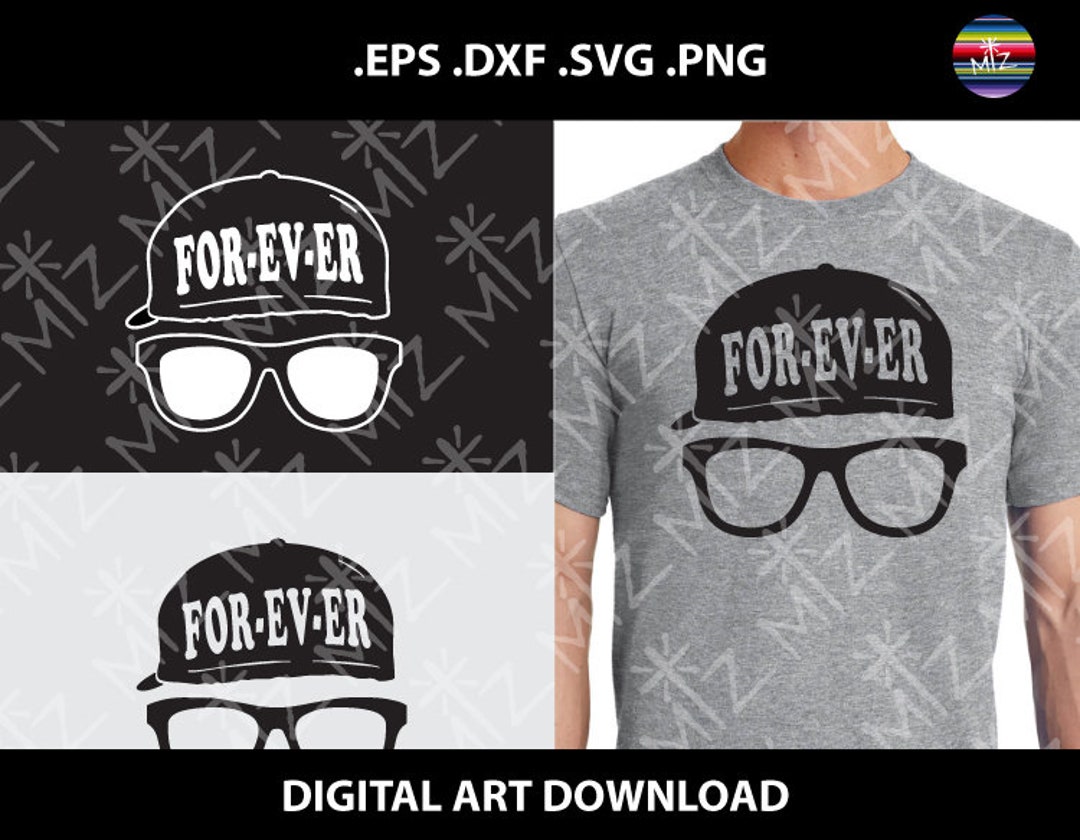 Forever SVG Cut Files, Squint Svg DXF Cutting Files, Sandlot SVG Dxf ...