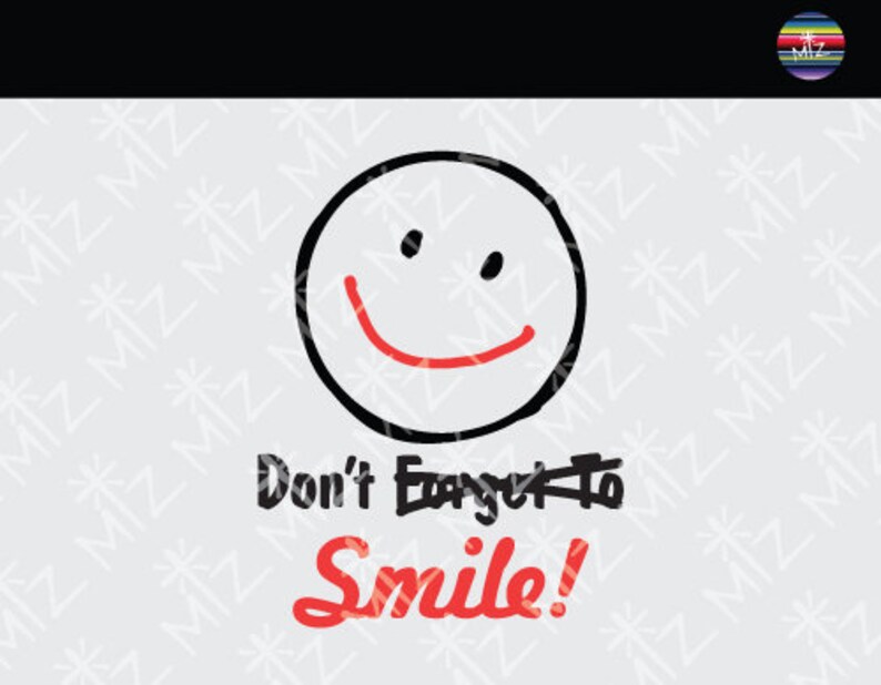Joker Don't Forget to Smile SVG Cut Files Don't - Etsy