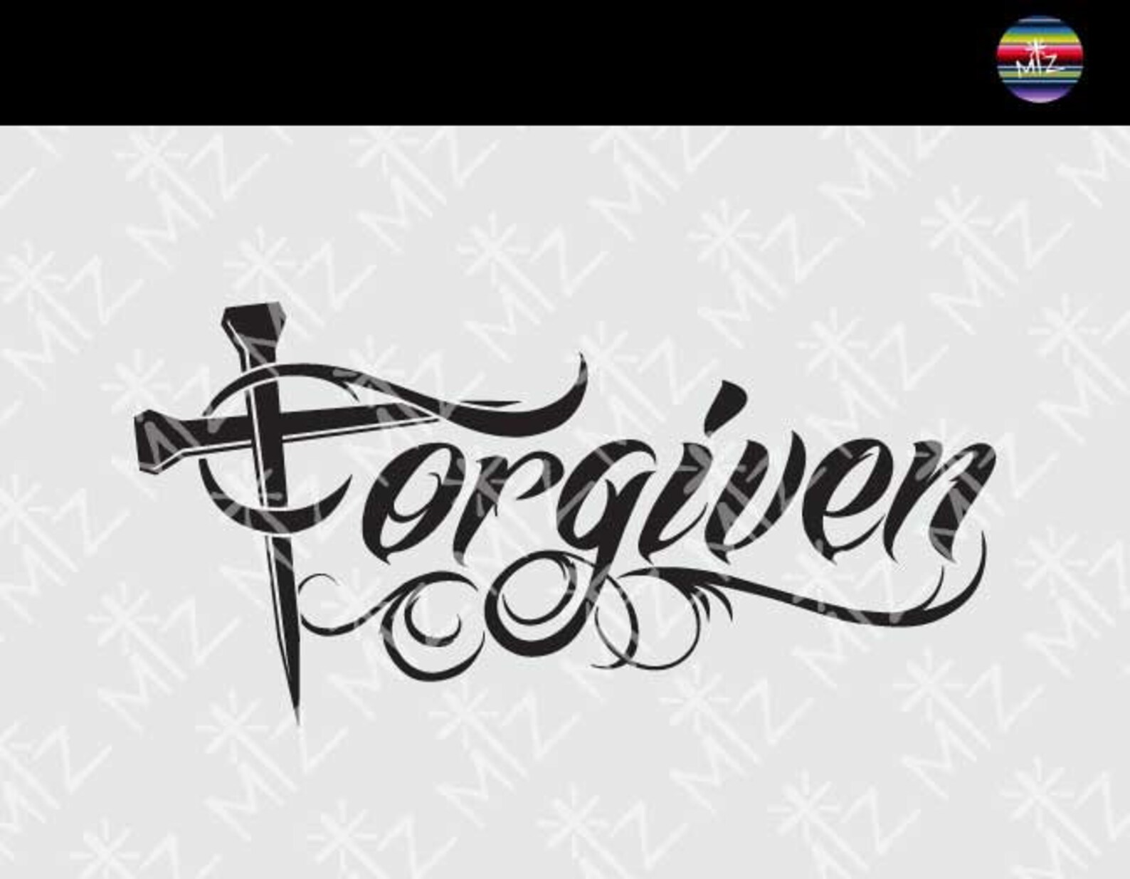 Forgiven SVG Cut Files Forgiven Svg DXF Cutting Files - Etsy Israel