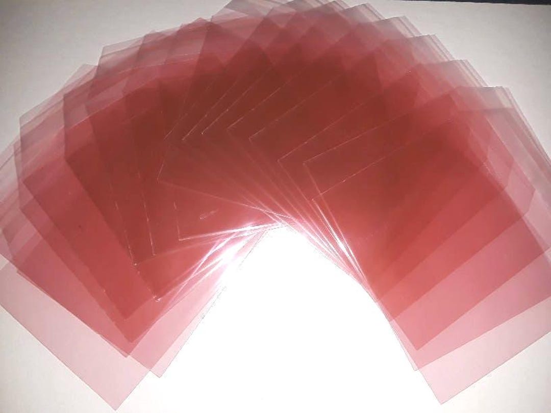 Peachy Pink Clear A2 Envelopes: Set of 20 for Parties & Showers - Etsy
