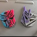 Transformers Emblem Magnets - Etsy