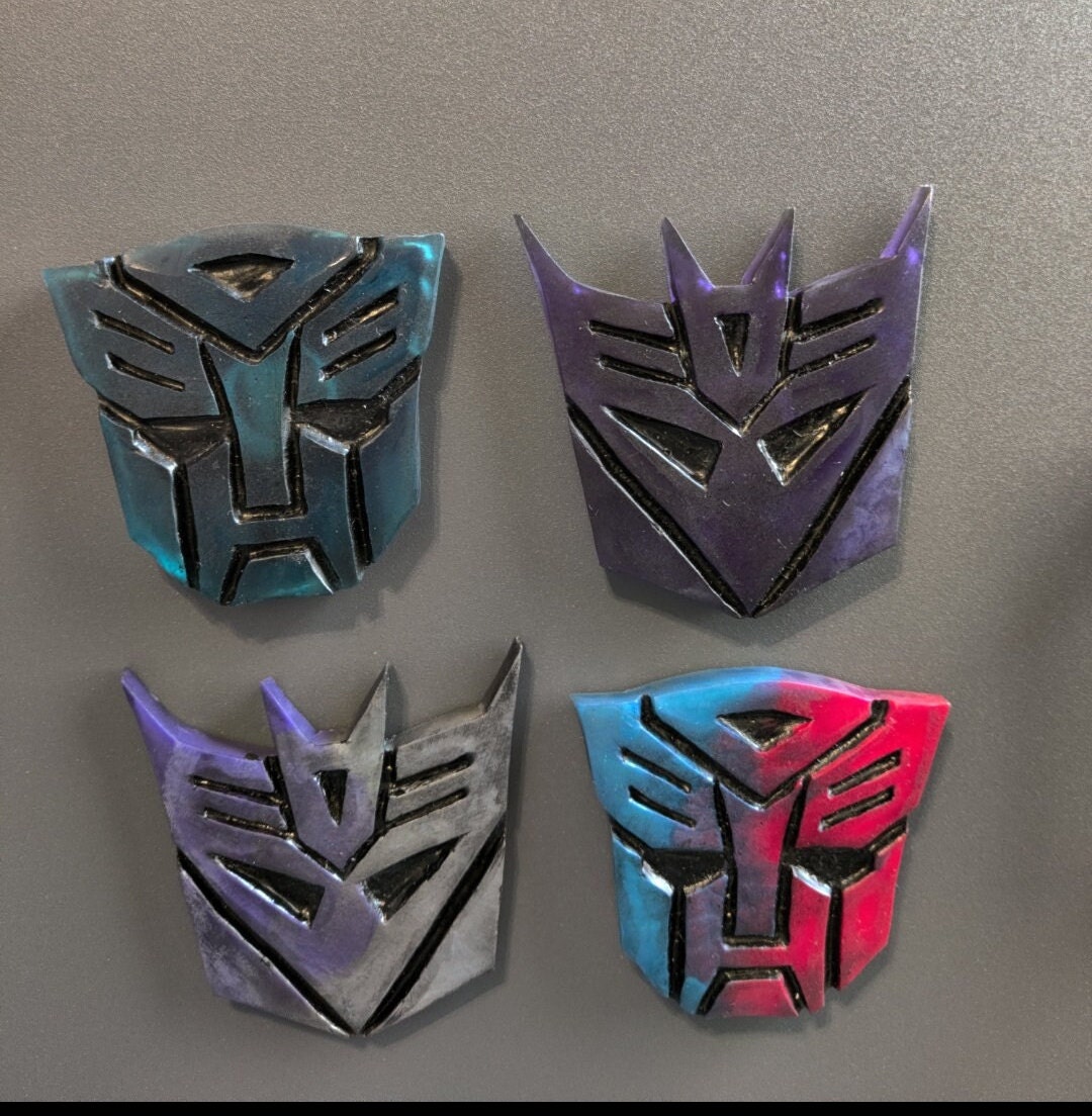 Transformers Emblem Magnets - Etsy