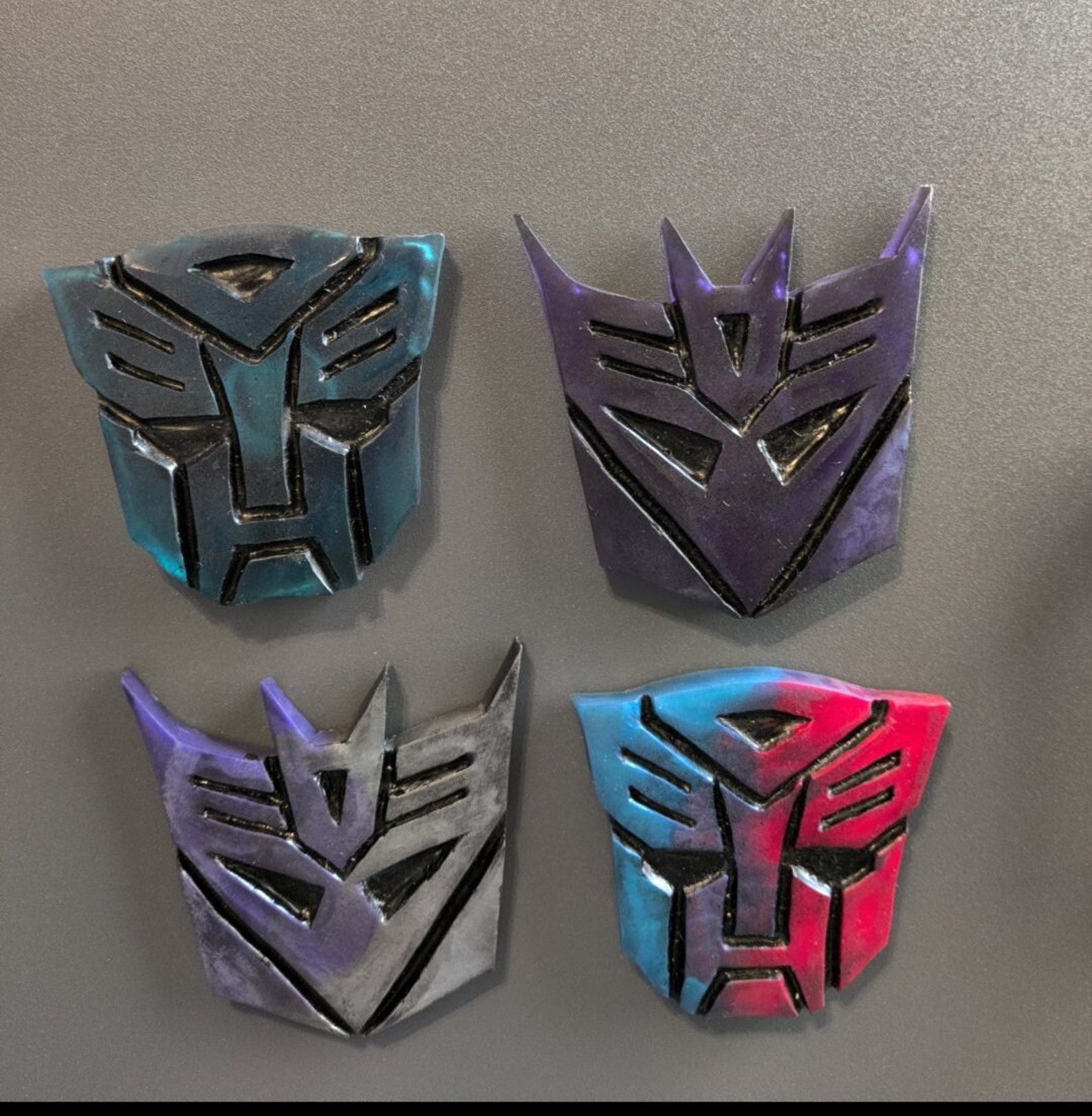 Transformers Emblem Magnets - Etsy