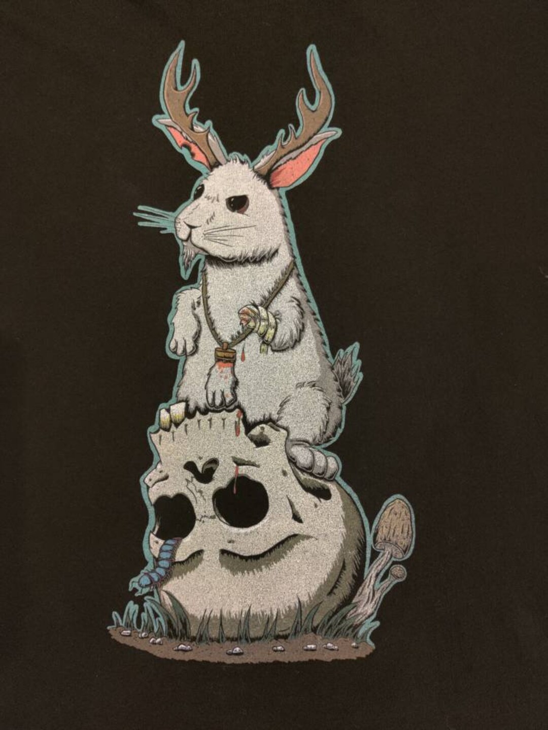 Jackalope T-shirt - Etsy