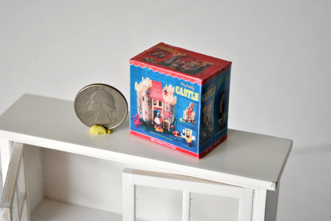 Dollhouse Miniatures Doll's Toy Box Choose from 7 | Etsy