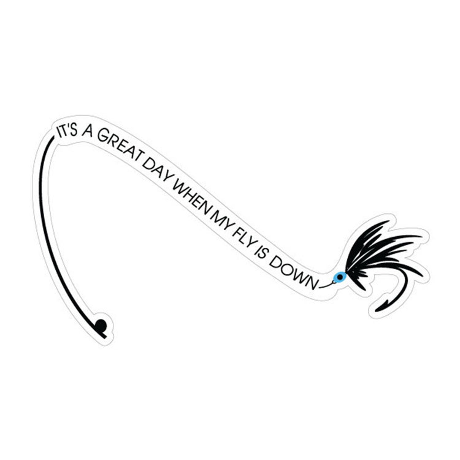 Fly Fishing Sticker - Etsy
