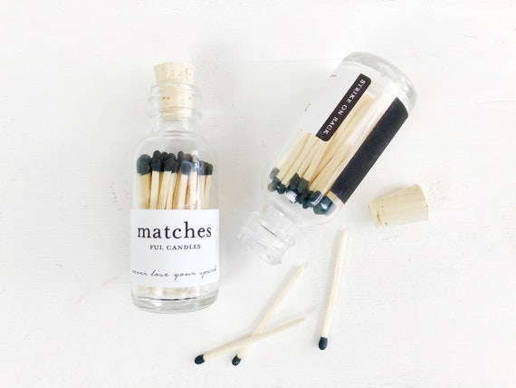 Mini Match Bottle | Etsy