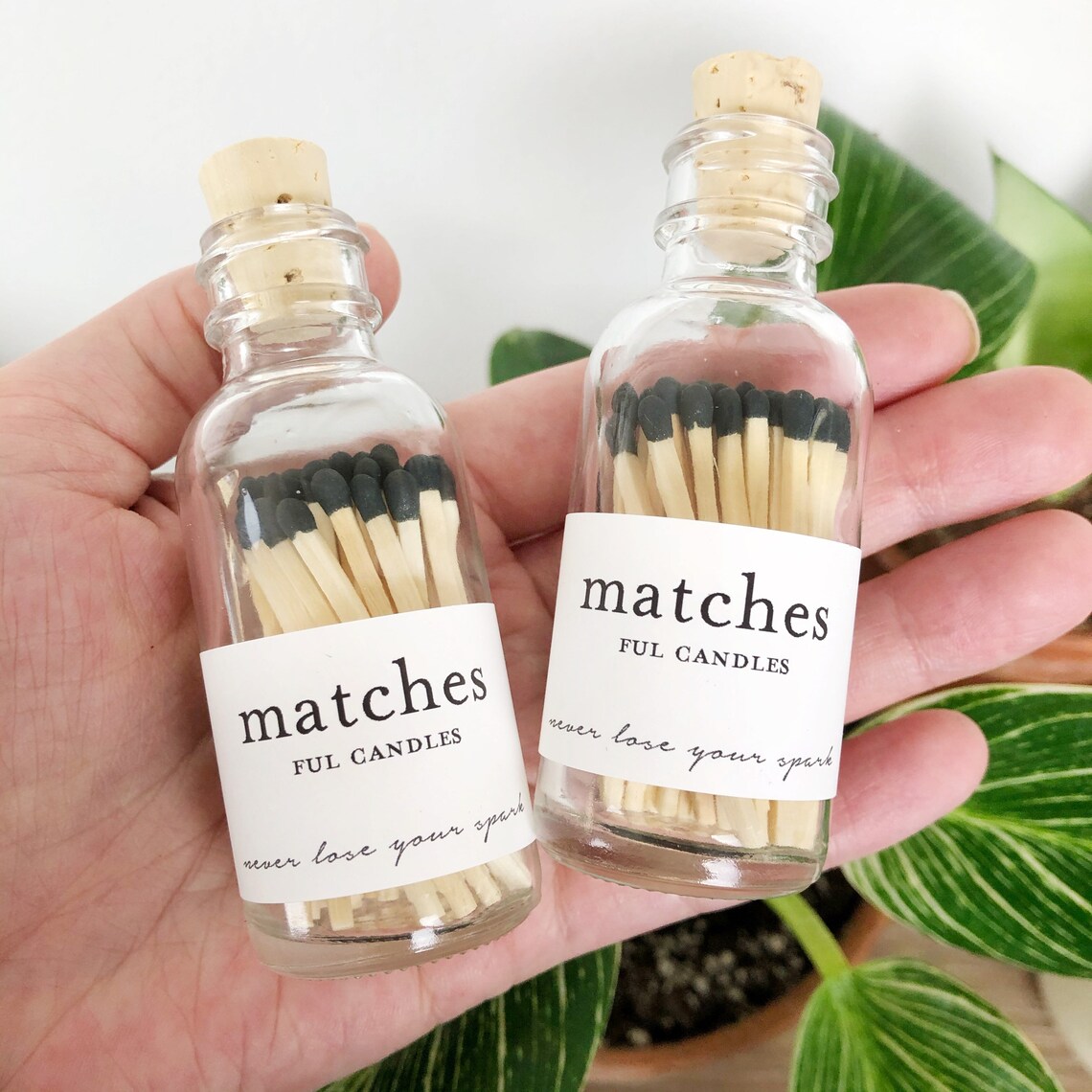 Mini Match Bottle | Etsy